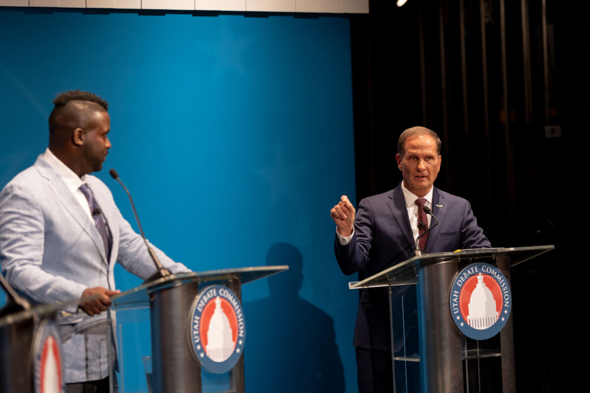 Nick Mitchell and Chris Stewart spar over 2020 election and abortion ...